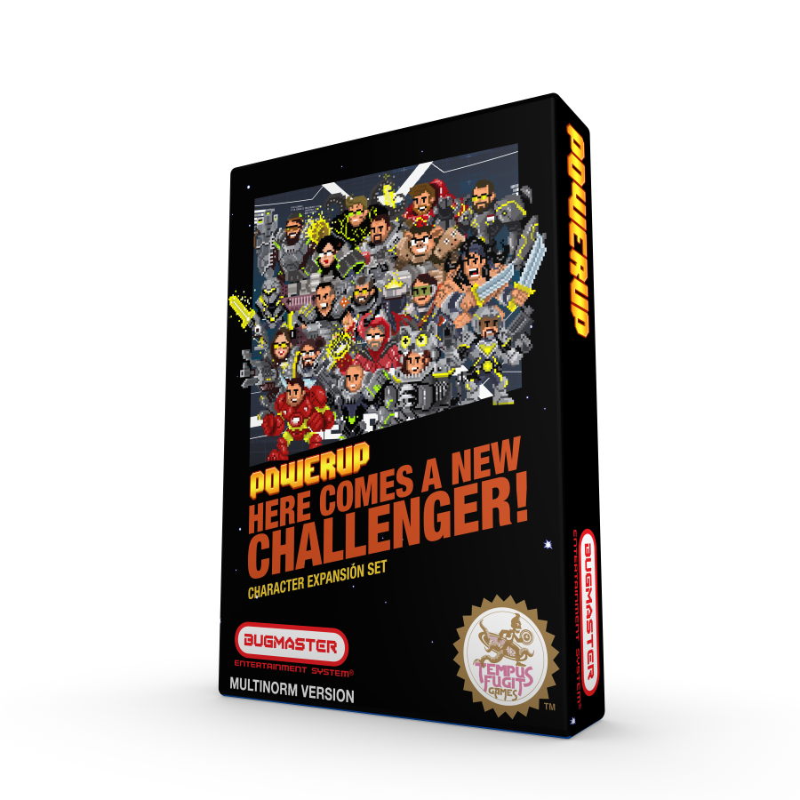 HERE COMES A NEW CHALLENGER | POWERUP the 16 bits board game - El Juego ...